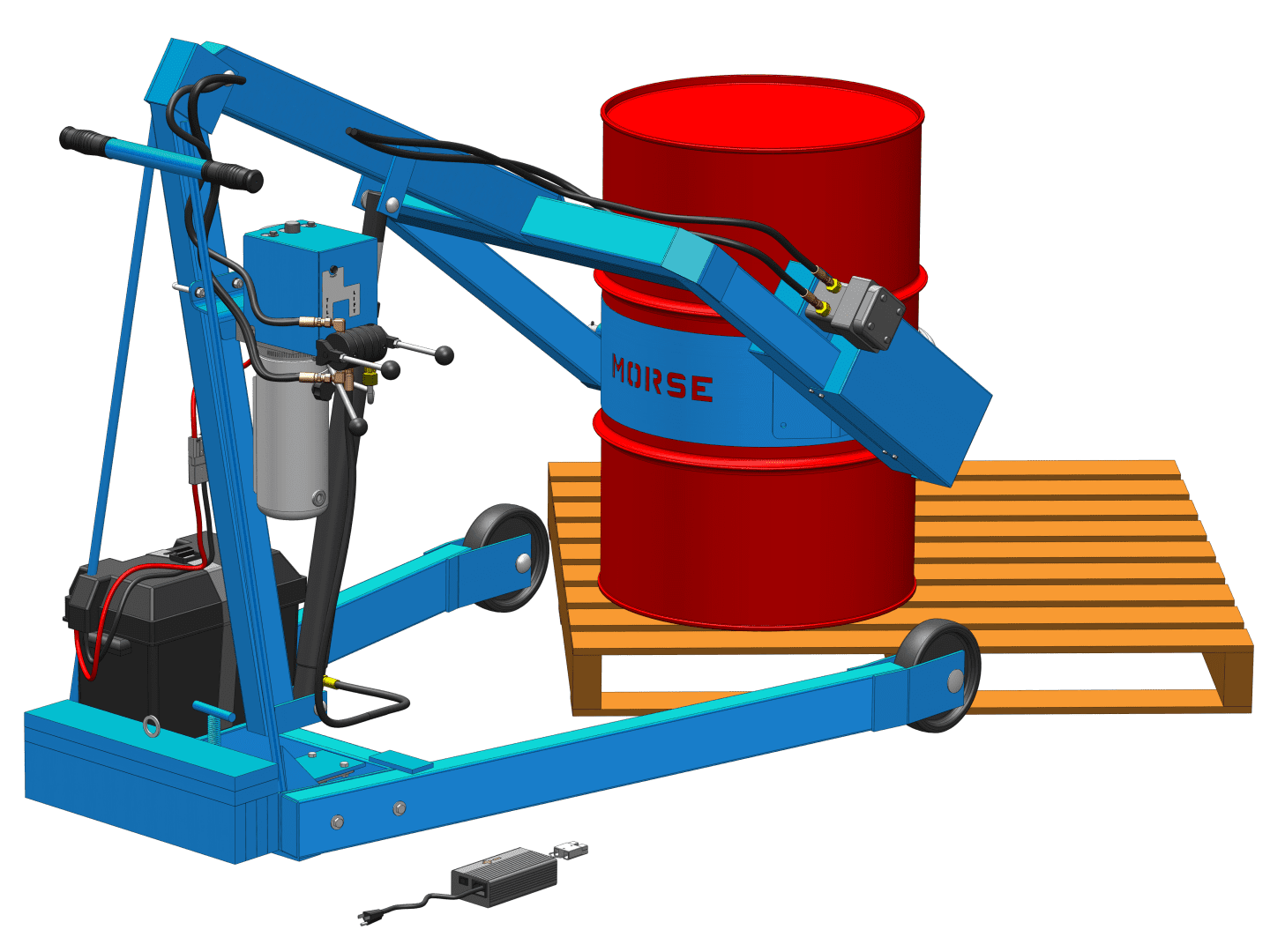 Morse® 400S-XR-124 custom hydra-lift Karrier • McBrady-McMahon, Inc.