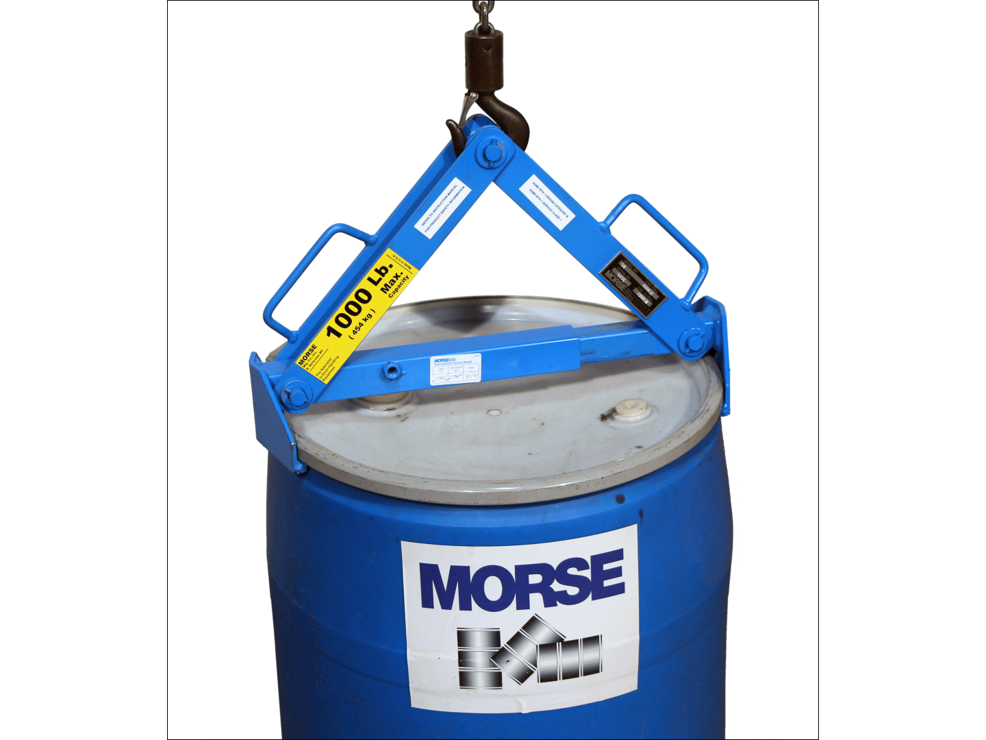 Morse® 92 below-hook drum lifter • McBrady-McMahon, Inc.